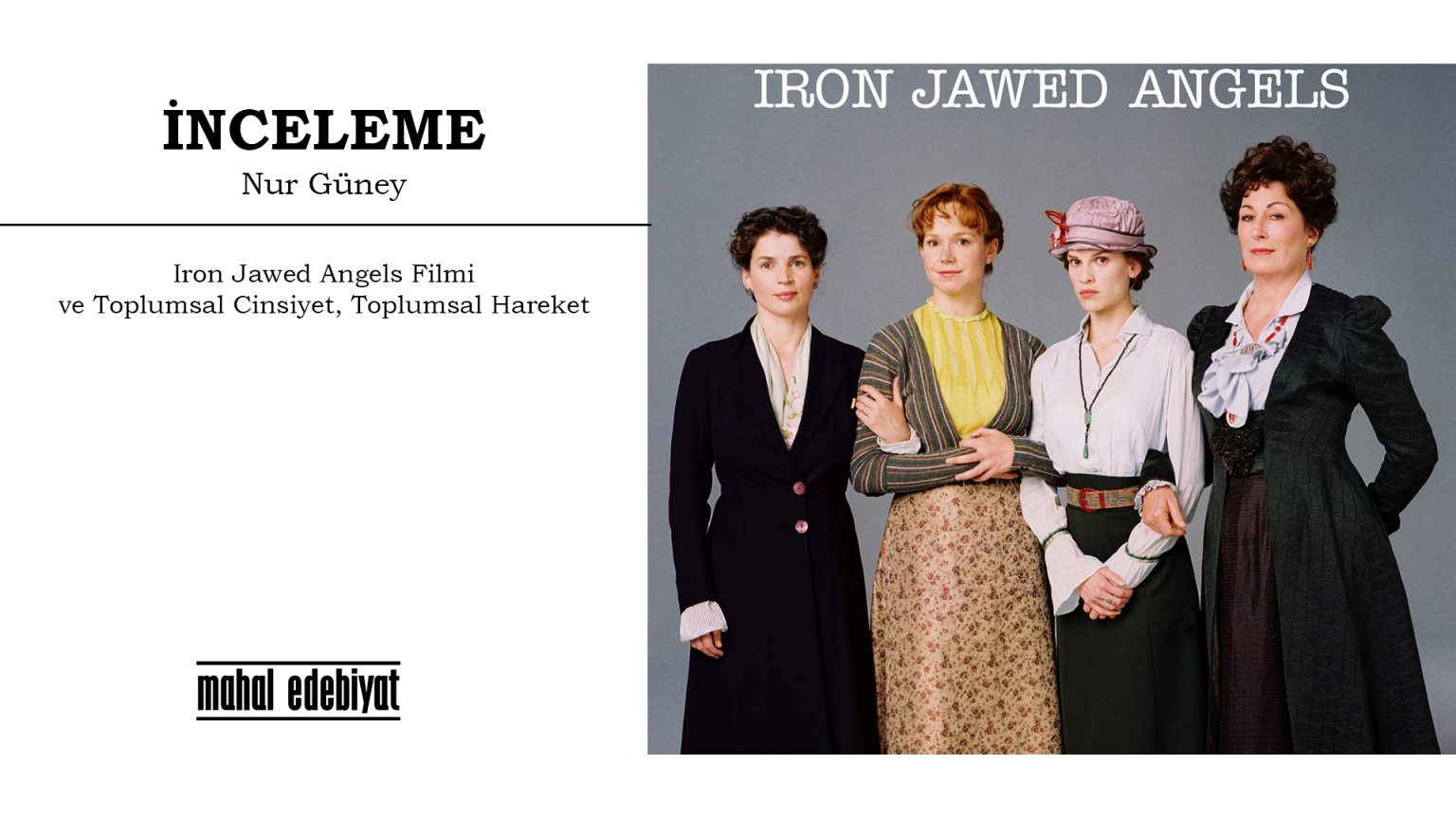Iron Jawed Angels Filmi ve Toplumsal Cinsiyet, Toplumsal Hareket ...